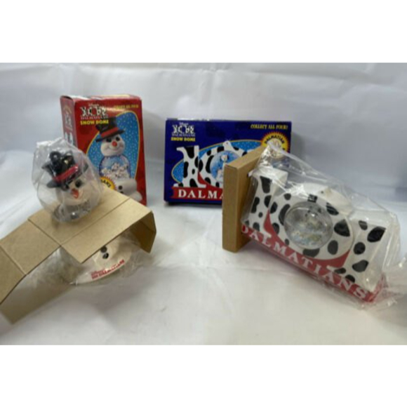 Toys | Vintage 1996 Disney 11 Dalmations Set Of 2 Mcdonalds Snow Globe ...